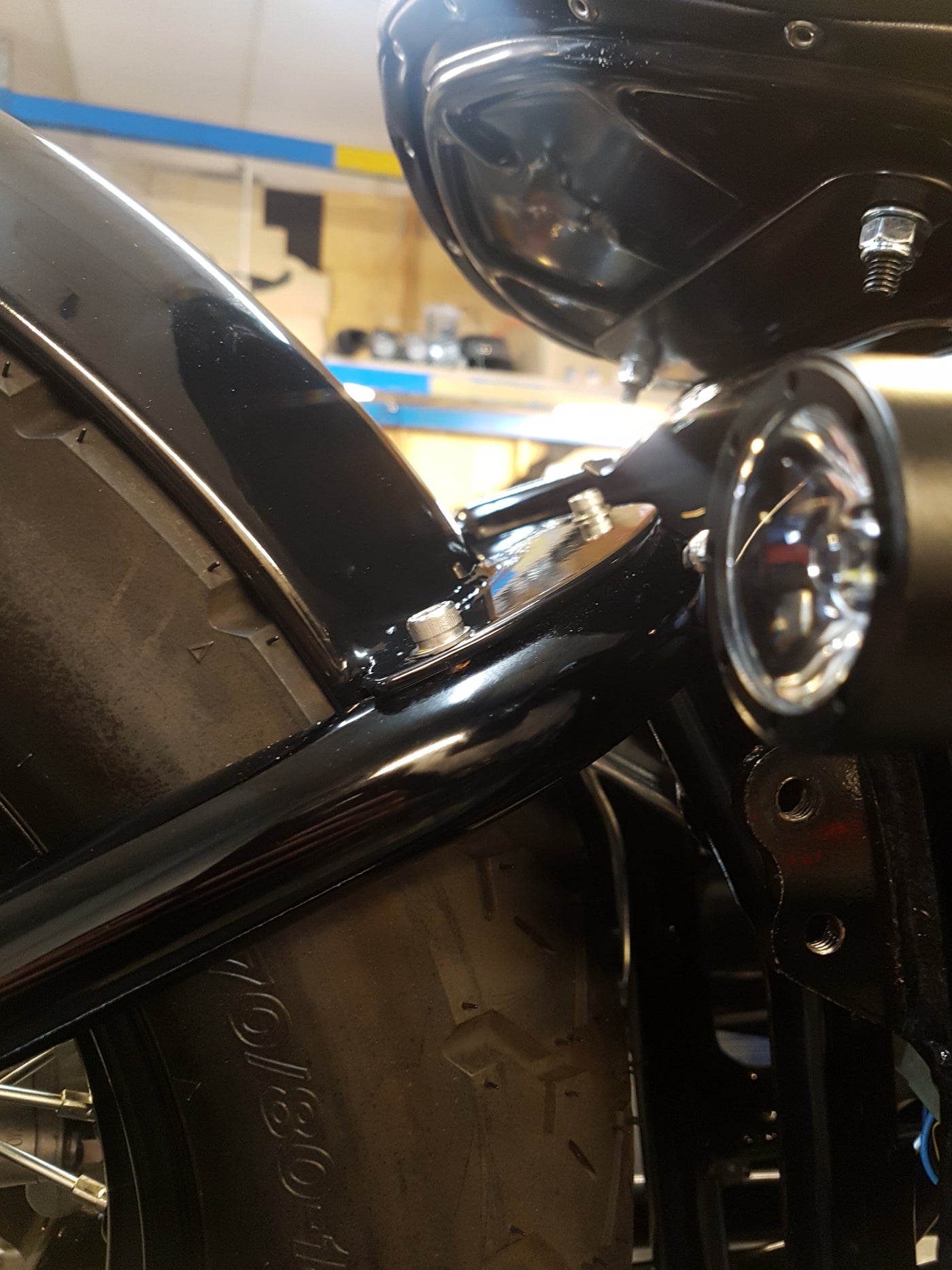 Home / All Products / Yamaha XVS650 V-star - Rear Fender Bobber