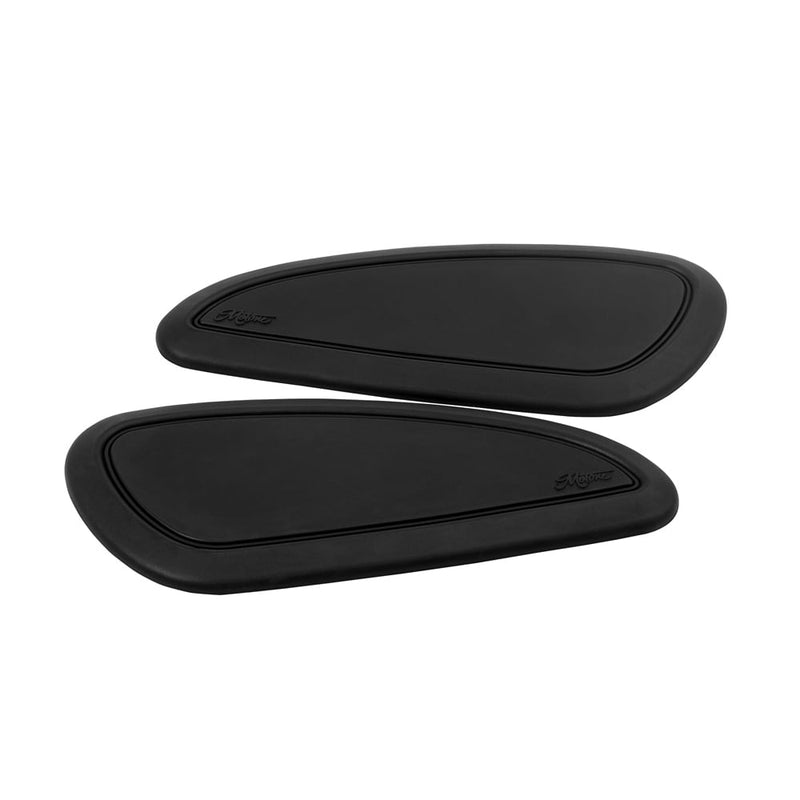 Home / All Products / Classic Cafe Racer custom Knee Pads - Black Pinstripe